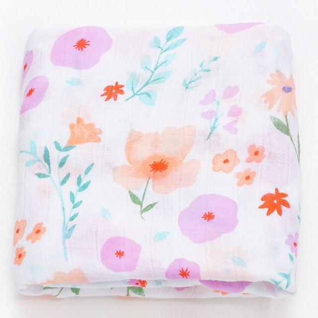 Extra Large Wildflower Bamboo Muslin – Bumble Baby Boutique