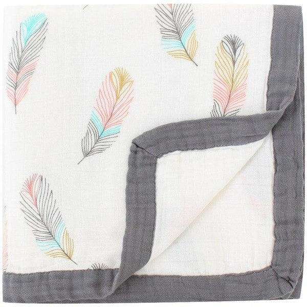 Four Layer Feather Bamboo Blanket – Bumble Baby Boutique